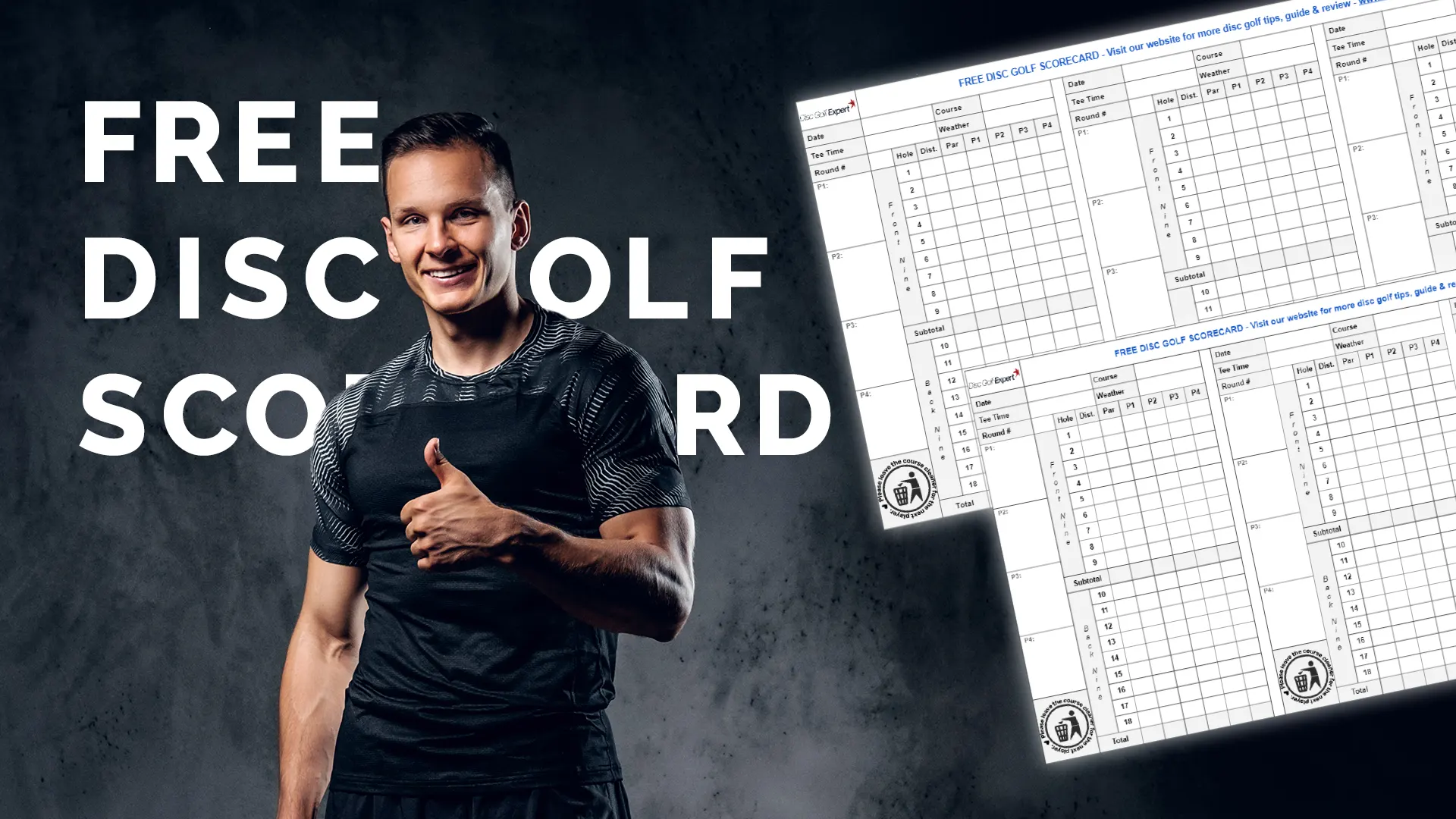 Free Disc Golf Scorecard
